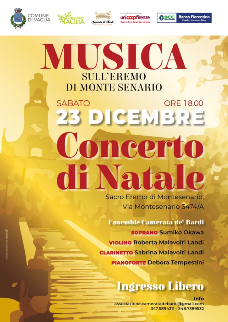 Concerto di Natale della Camerata de' Bardi al Sacro Eremo di Monte ...
