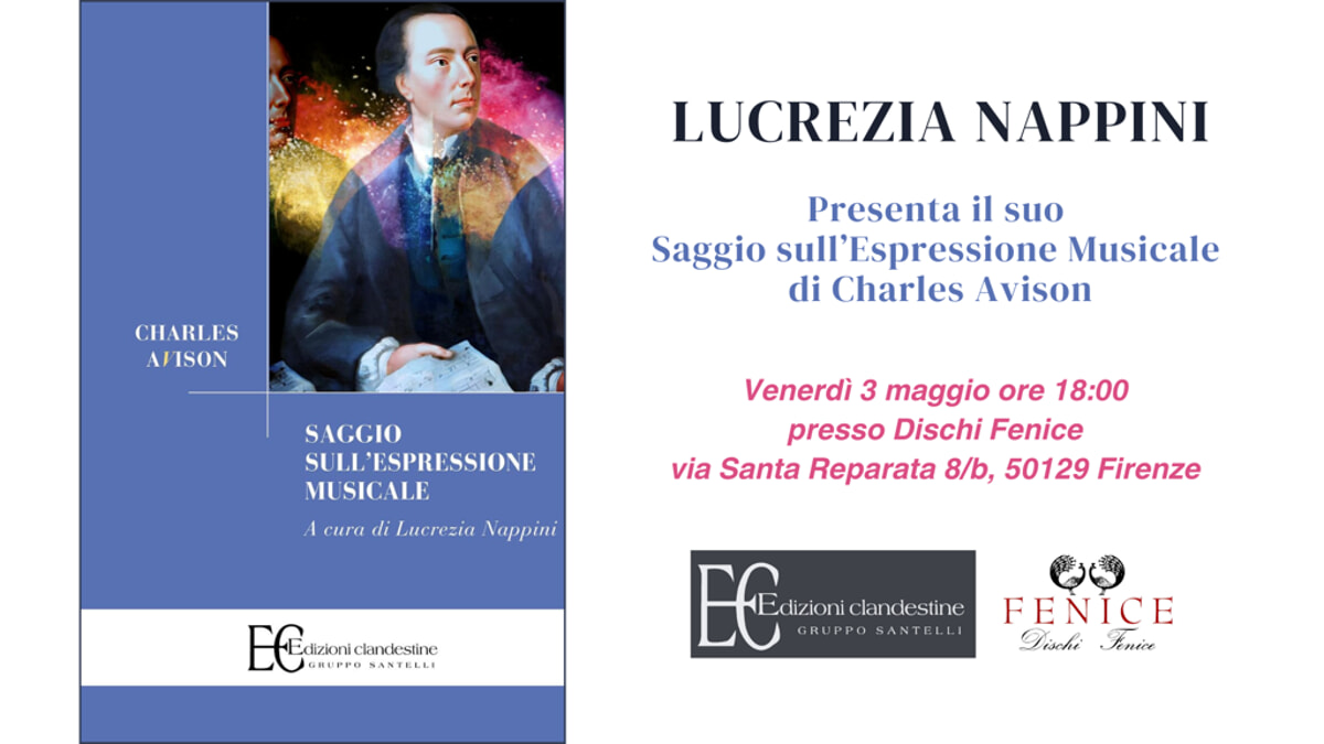 Presentazione del Saggio sull'Espressione Musicale di Charles Avison ...